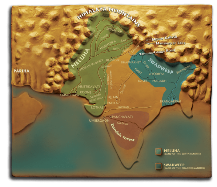 meluha-map | Nishant Saxena